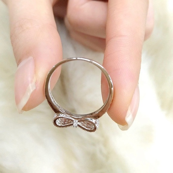 independent | Jewelry | Genuine Sterling Silver Bow Ring | Poshmark